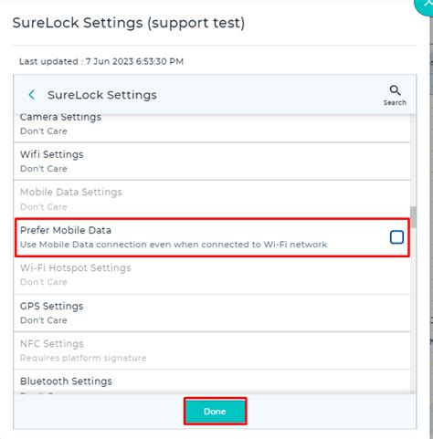 how to select mobile data over wi fi on android devices running with