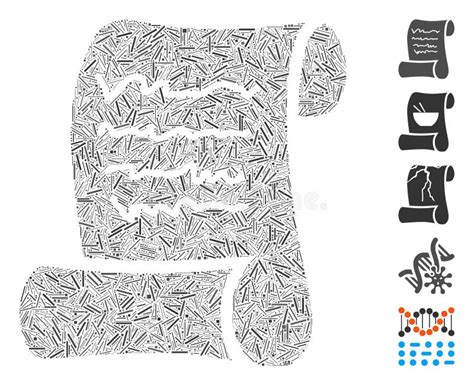 Script Roll Composition Of Binary Digits Stock Vector Illustration Of Code Scroll 119588655