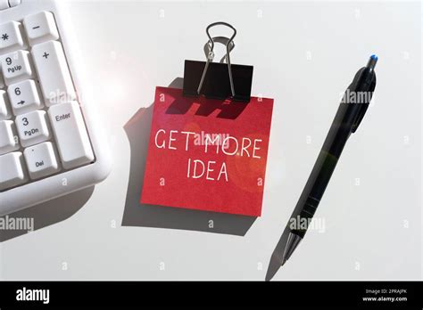 inspiration showing sign get more idea business showcase random input