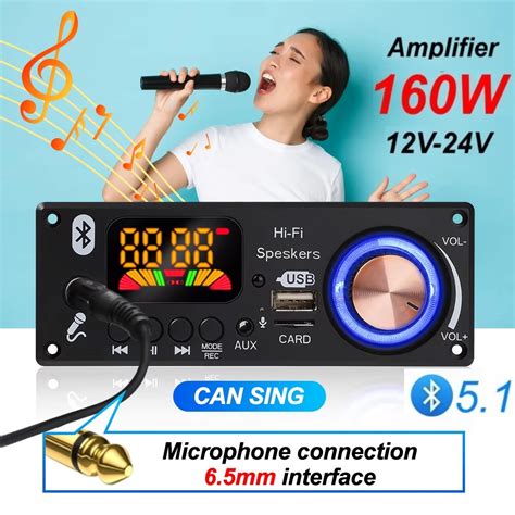 Jual Decoder Board Modul Bluetooth Mp3 Remote Control Ampli Kit Cable