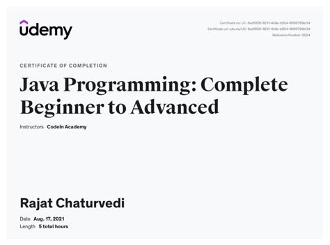 rajat chaturvedi on linkedin udemycourse javaprogramming java