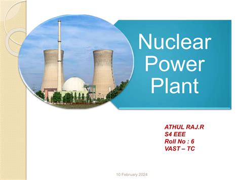 NUCLEAR POWER PLANT Pptx A Ppt About Nuclear Power Plants PPTX Power And Energy Industry