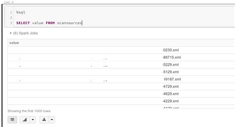 Python 3x Return Certain Row From Scala Table With Sql Stack Overflow