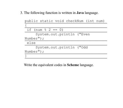 Solved The Following Function Is Written In Java Chegg Com