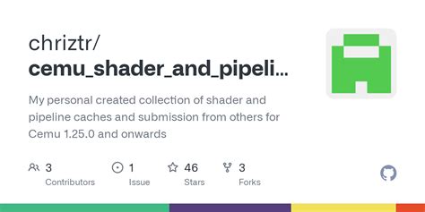 GitHub Chriztr Cemu Shader And Pipeline Caches My Personal Created Collection Of Shader And