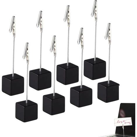 12 Stück Memo Clip Halter Ständer Fotohalter Memohalter