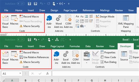 how to add the developer tab to the ribbon in microsoft word and excel
