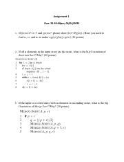 Analyzing Time Complexity: Big O Notation of Sorting Algorithms | Course Hero