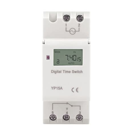 Panel Mounted Digital Lcd Timer Electronic Program Vicedeal
