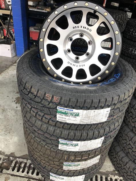 Method Nv 305 Wheels With Toyo Open Country 2657017 Tacoma 4runner