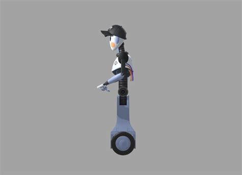 3d Model Security Bot Fnaf Security Breach Vr Ar Low Poly Cgtrader