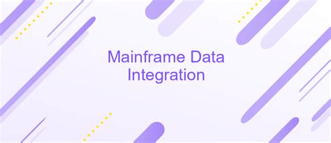 Mainframe Data Integration Apix Drive
