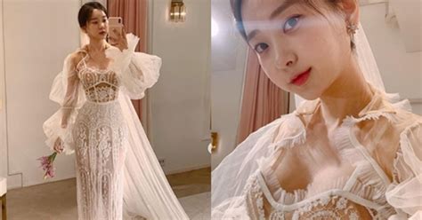 신재은 결혼 소감 축하해주셔서 감사 드레스 사진 공개 [똑똑sns]