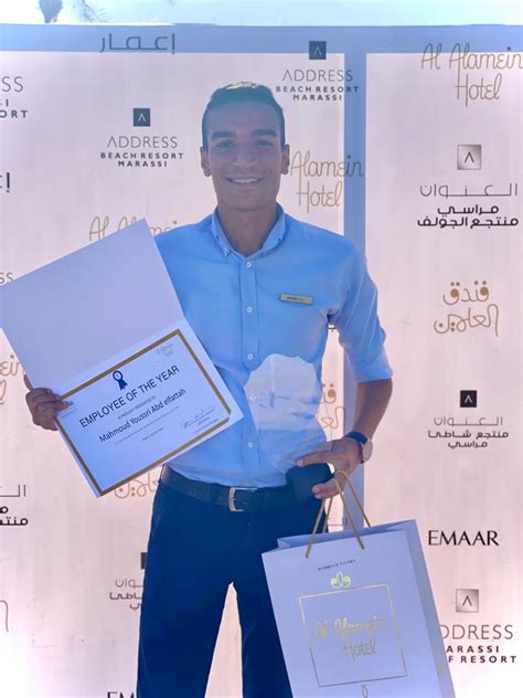 Mahmoud Yousry On Linkedin Employee Of The Year 🙏 Finance Department Al Alamein Hotel Emaar
