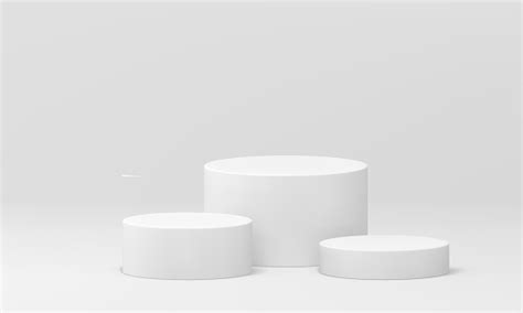 3d 연단 흰색 실린더 레벨 경쟁 수상 경기장 콘테스트 우승 성공 축하 벡터 강단에 대한 스톡 벡터 아트 및 기타 이미지