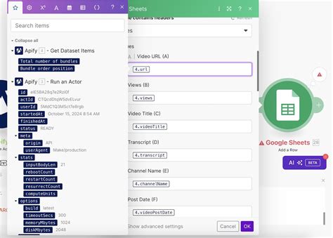 Apify Actor Data Not Mappable Magically Appears Mappable After A Few
