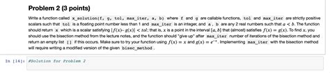 Solved Problem 2 3 Points Write A Function Called