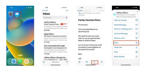 silence group chats emails without missing important notifications on
