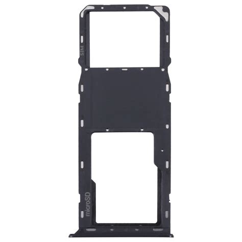 For Samsung Galaxy A03s SM A037U Original SIM Card Tray Micro SD Card Tray Black Alexnld Com
