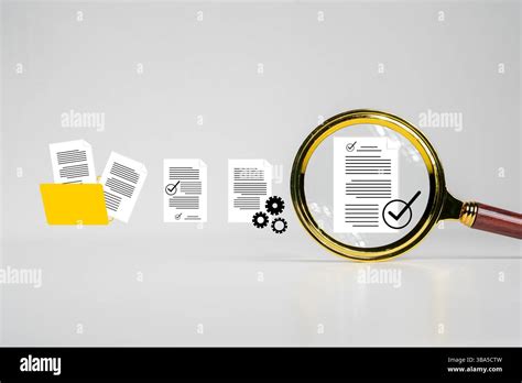 Document Review And Quality Control Concept Document With A Checkmark Quality Assurance And