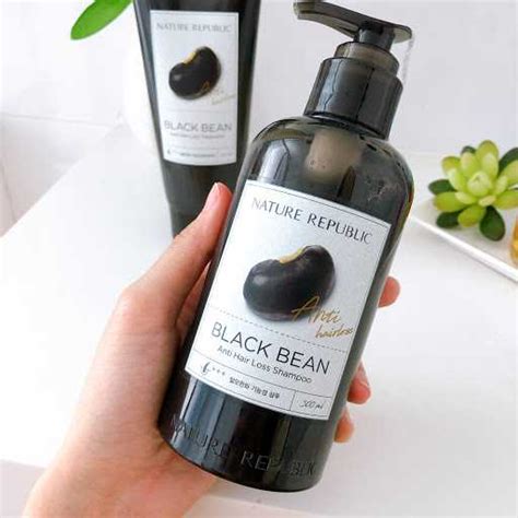 Nature Republic Black Bean Anti Hair Loss Shampoo Beautybellbd