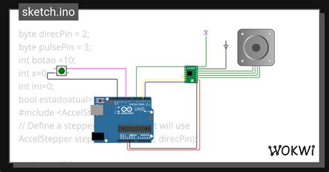 Motor De Passo Copy Wokwi Esp32 Stm32 Arduino Simulator