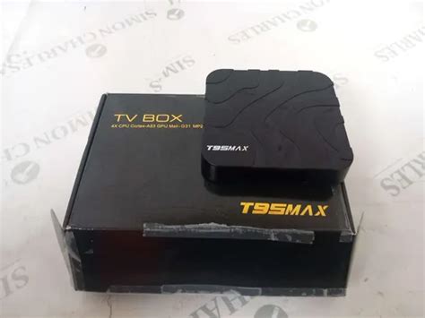 Lot 184 Boxed T95max Tv Box 4x Cpu Cortex A53 Gpu Mali G31 Mp2 4635825 Simon Charles