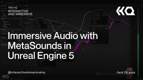 Immersive Audio with MetaSounds in Unreal Engine 5 - YouTube