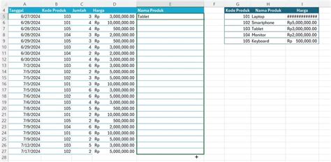 Cara Mengcopy Dan Mengunci Referensi Rumus Vlookup Di Excel