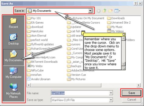 How To Add Cursors On Your Computer Free Cursor Downloads Cursors U Com