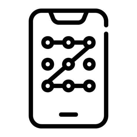 Pin Code Line Icon Background White 36771818 Vector Art At Vecteezy