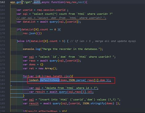Nodejs原型链污染的实践 沉铝汤的破站
