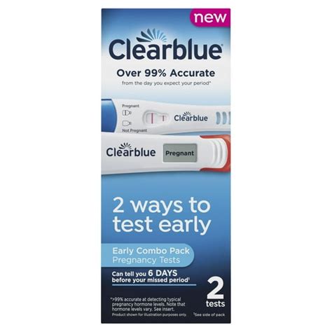 First Response Early Result Pregnancy Test 3 Pack Packaging And Test