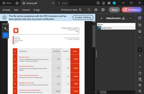 How To Generate Zugferd Compliant Invoices From Word Or Html In Net Syncfusion Blogs