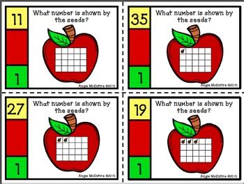 Fall Number Sense Task Cards Set Of 4 By 2SpeakRight TpT