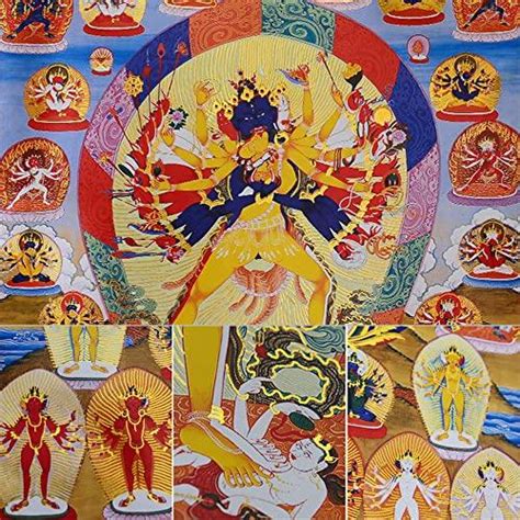 Gandhanra Kalacakra Vajrayogini Thangka Tibetan Thangka Art Hot