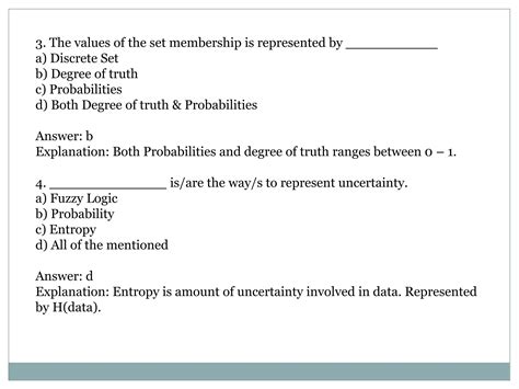 Fuzzy System And Fuzzy Logic Mcq Ppt