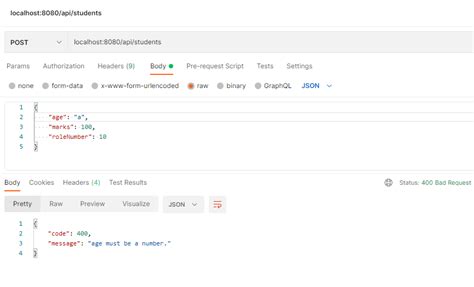 Add Custom Validation On Age Field Exception In Java Spring Stack
