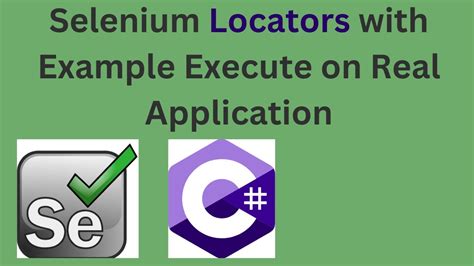 Tutorial 04 Selenium Locator Tutorial Live Example On Real Application Youtube