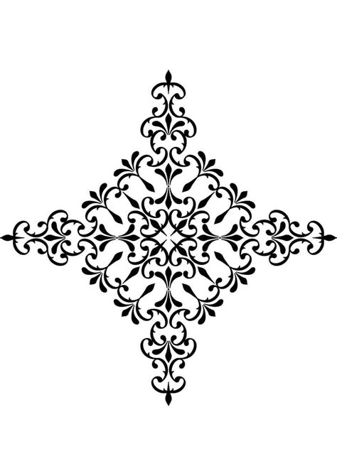 Раскраска цветы узоры Узоры