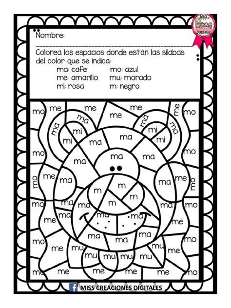Actividades Silabas Pdf