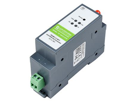 Industrial Grade Serial Server RS232 485 To WiFi And Ethernet Modbus MQTT Gateway Metal Case