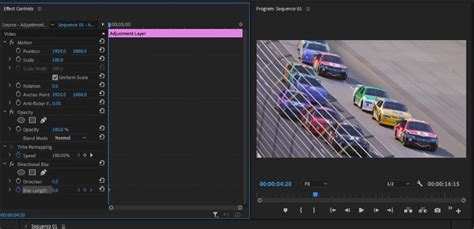 How To Quickly Add A Motion Blur Effect In Premiere Pro Envato Tuts