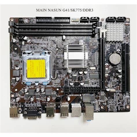 Main G41 Socket 775 Ddr3 Main Máy Tính để Bàn Hàng Mới 100 Full Thuế Gtgt Shopee Việt Nam