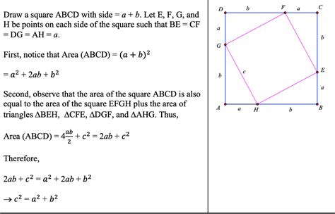 Solved B F D A Draw A Square ABCD With Side A B Let E Chegg Com
