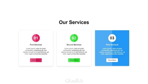 صمم موقع احترافي بشكل عصري html css js bootstrap خمسات