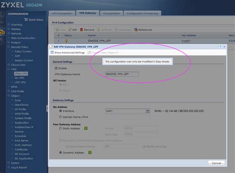 Expert Mode And Easy Mode — Zyxel Community