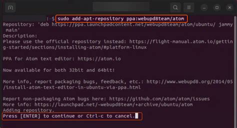 how to install atom on ubuntu step by step guide