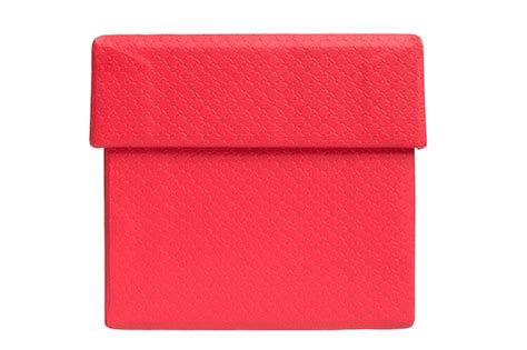 Premium Photo Red Box Isolated