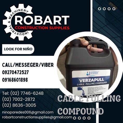 Cable Pulling Compound Commercial And Industrial Construction Tools